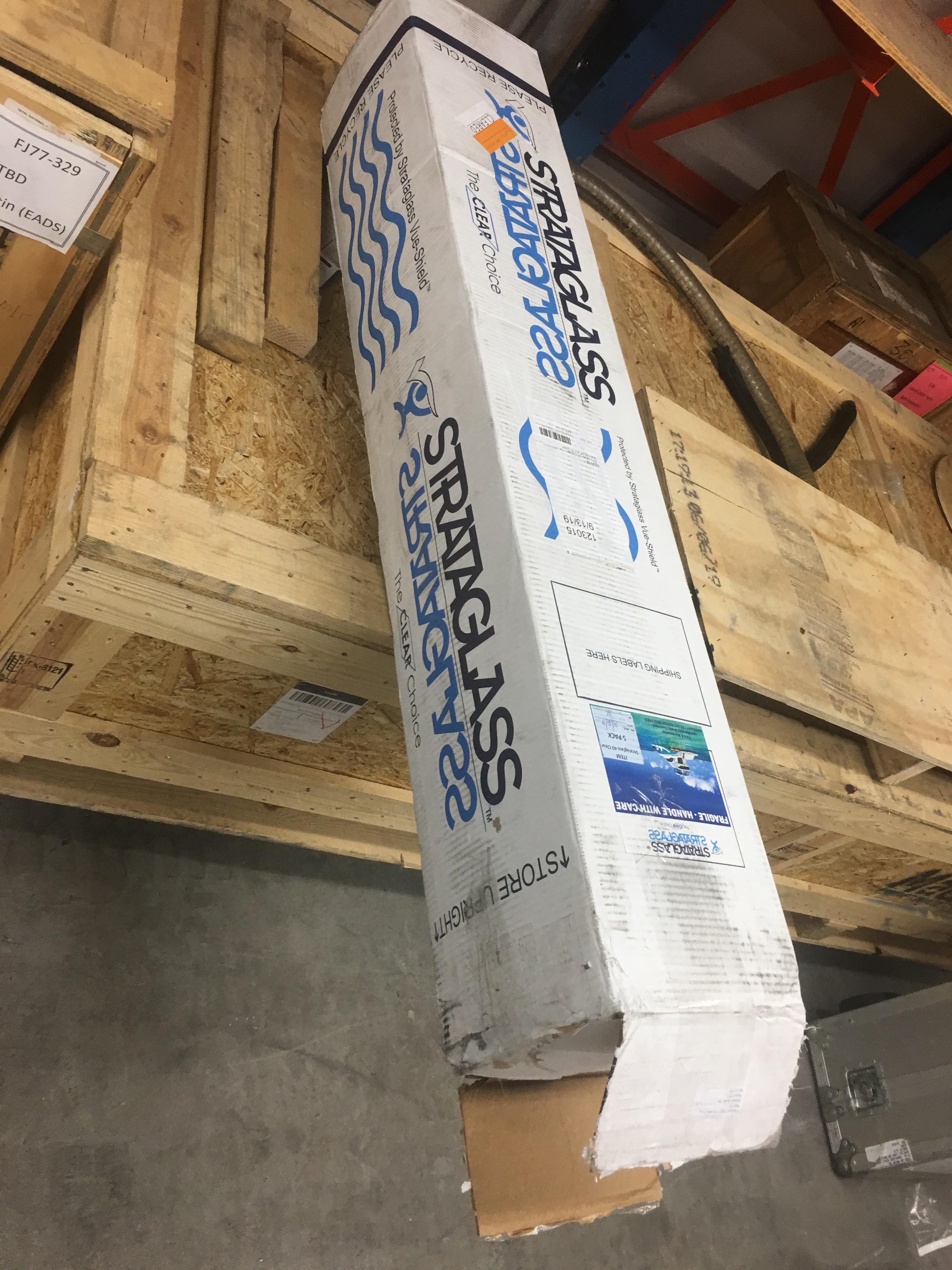 Strataglass™ 40 Gauge Vinyl Window Material 54" x 110" Clear